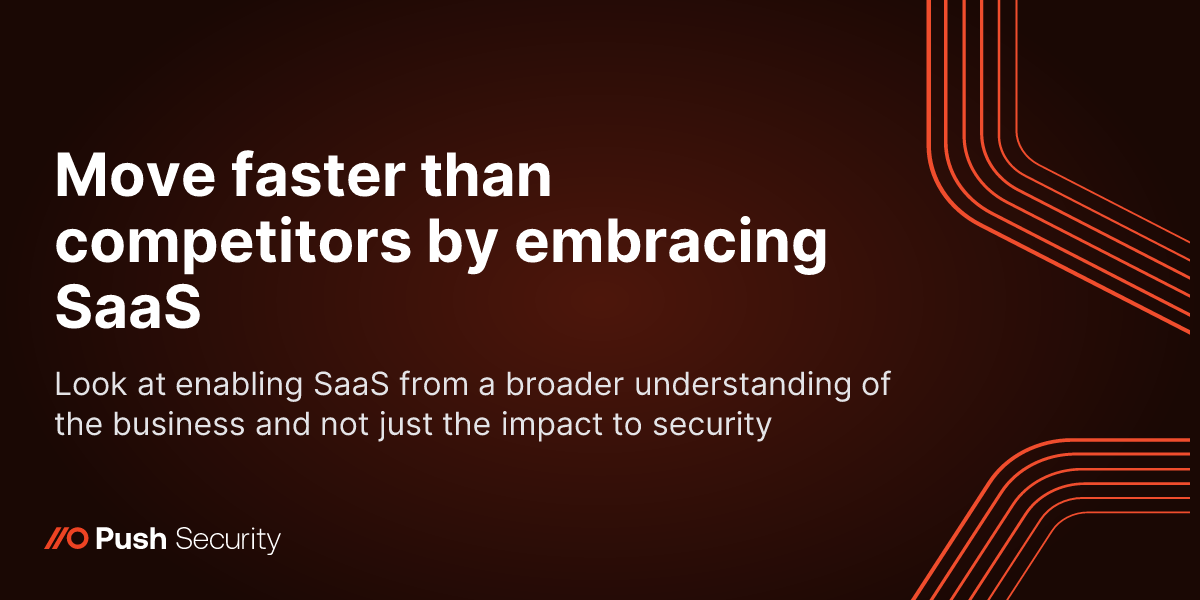Move faster than competitors by embracing SaaS