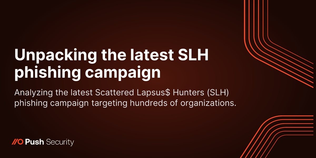 Unpacking the latest SLH phishing campaign
