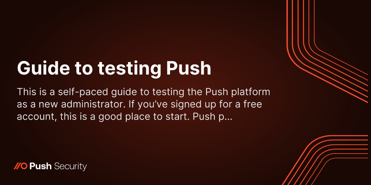 Guide to testing Push